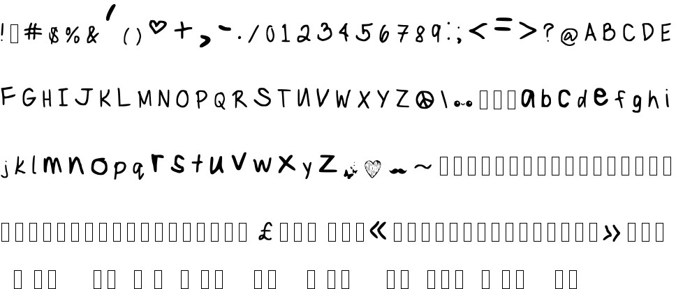 Marykate Font MaryKate Font Family (Typeface) Free Download TTF, OTF