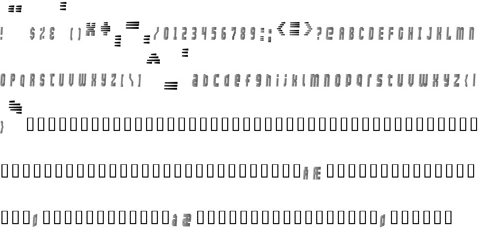 Security Font
