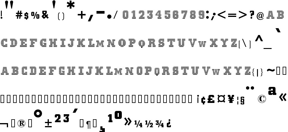 Men In Blue free Font in ttf format for free download 22.19KB