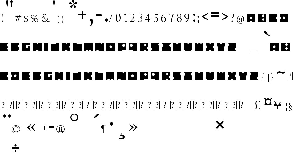 Mono free Font in ttf format for free download 124.91KB