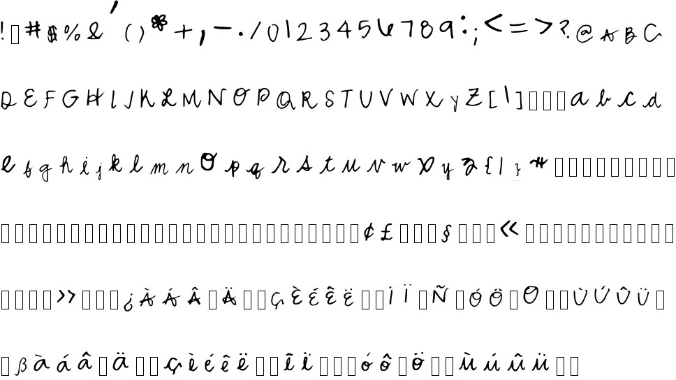 MW Curly free Font in ttf format for free download 22.23KB
