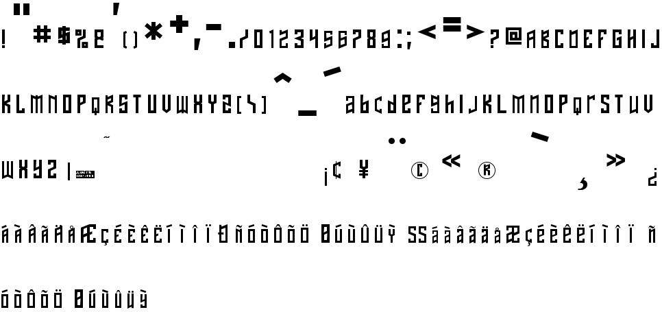 Naftalene free Font in ttf format for free download 18.81KB