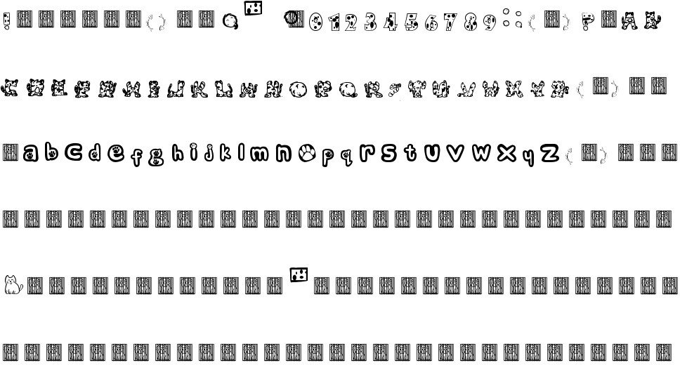Neko! Neko! free Font in ttf format for free download 44.65KB