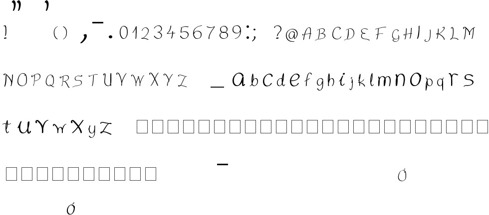 Nice Written free Font in ttf format for free download 17.82KB
