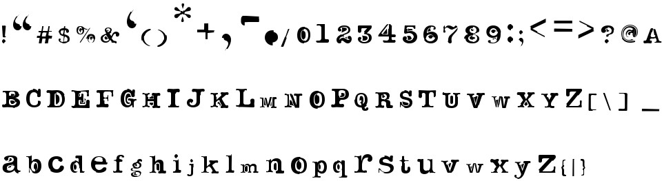 Noir free Font in ttf format for free download 35.62KB