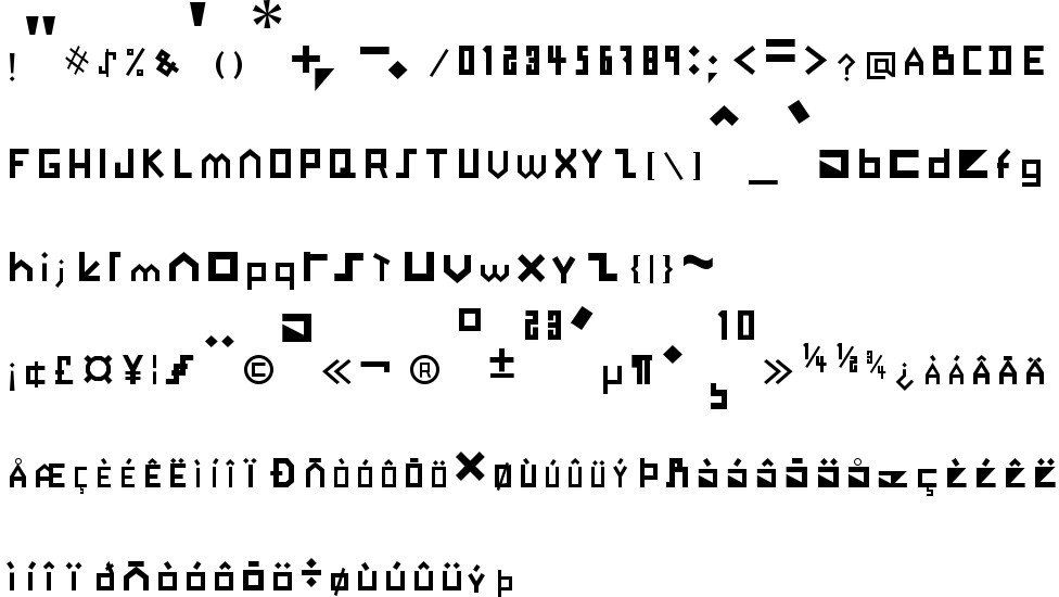 Okinawa free Font in ttf format for free download 20.40KB