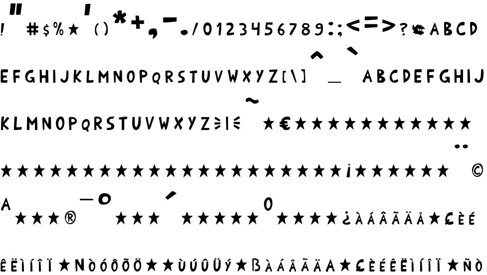 Onomato Shark! free Font in ttf format for free download 18.06KB