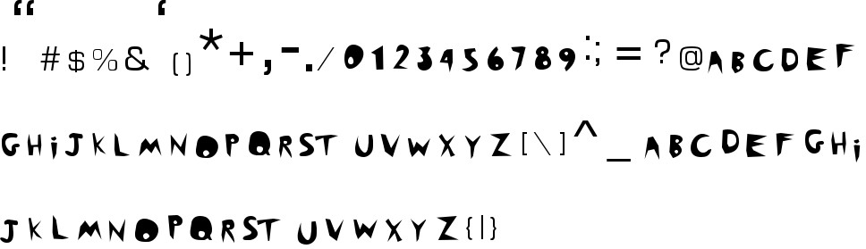 Outback free Font in ttf format for free download 45.89KB