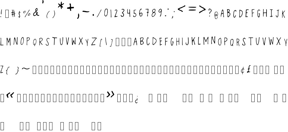 Over the Moon free Font in ttf format for free download 13.95KB