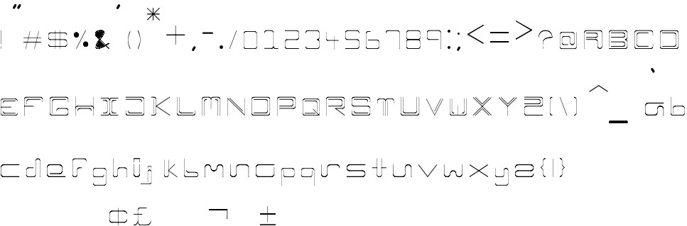 Ozone free Font in ttf format for free download 30.80KB