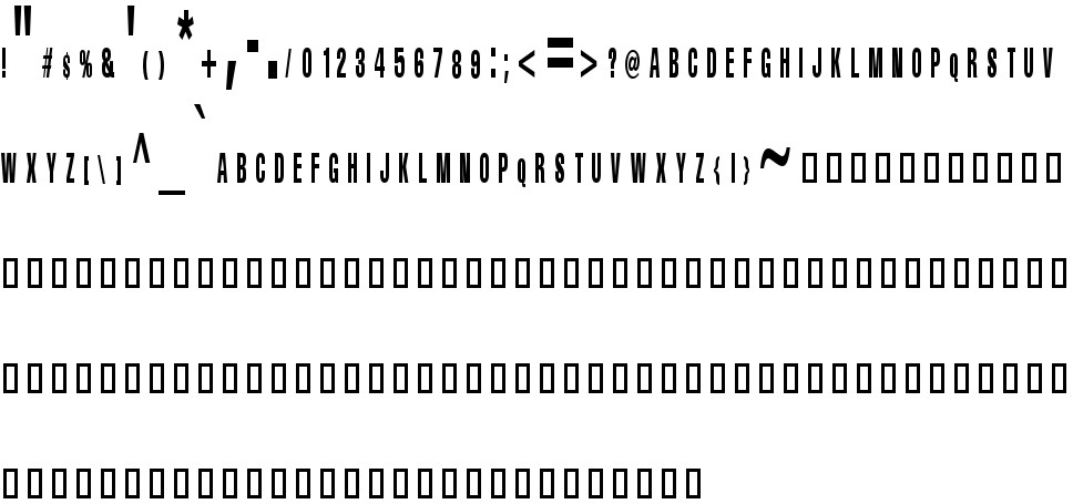 Dummies Font