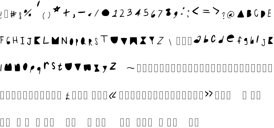 Radiohead free Font in ttf format for free download 9.32KB