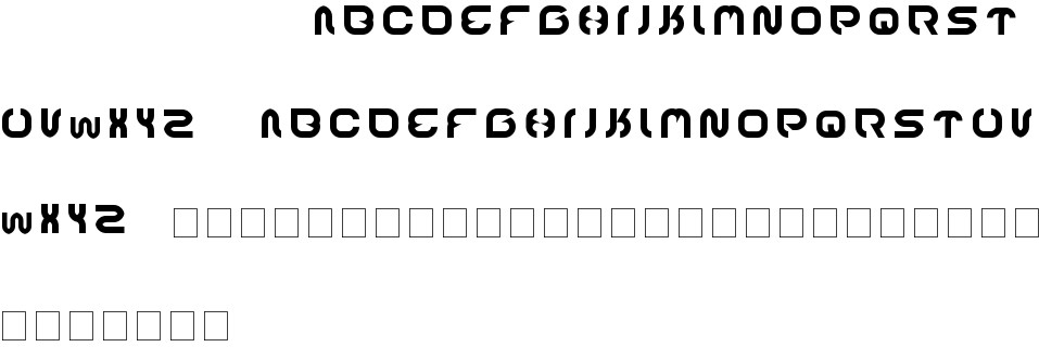 Recognition free Font in ttf format for free download 12.63KB