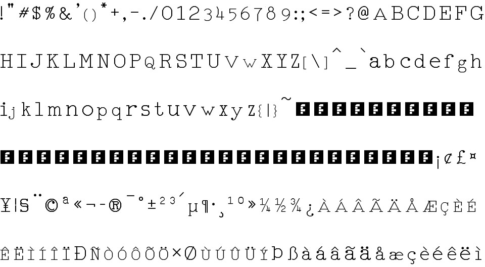 RM Typerighter free Font in ttf format for free download 14.91KB