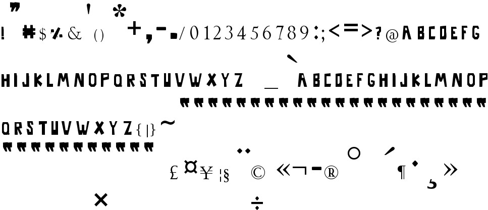 Rocko free Font in ttf format for free download 14.24KB