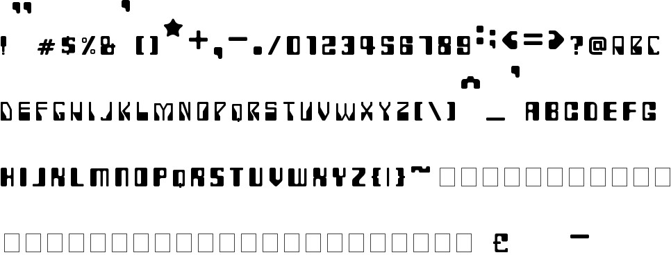 Rollerball 1975 free Font in ttf format for free download 11.61KB