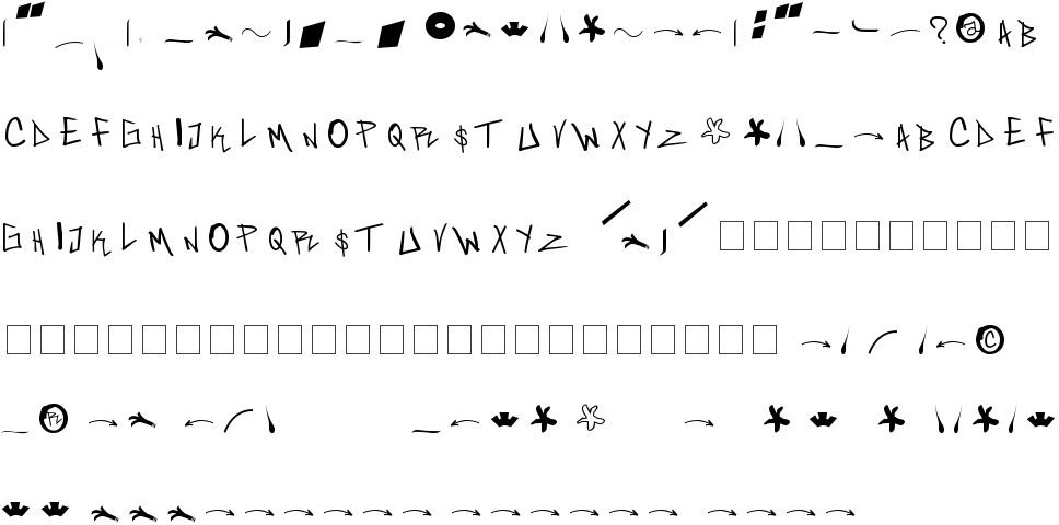 Saint free Font in ttf format for free download 13.60KB