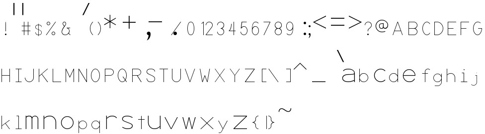 Secret Code free Font in ttf format for free download 5.28KB