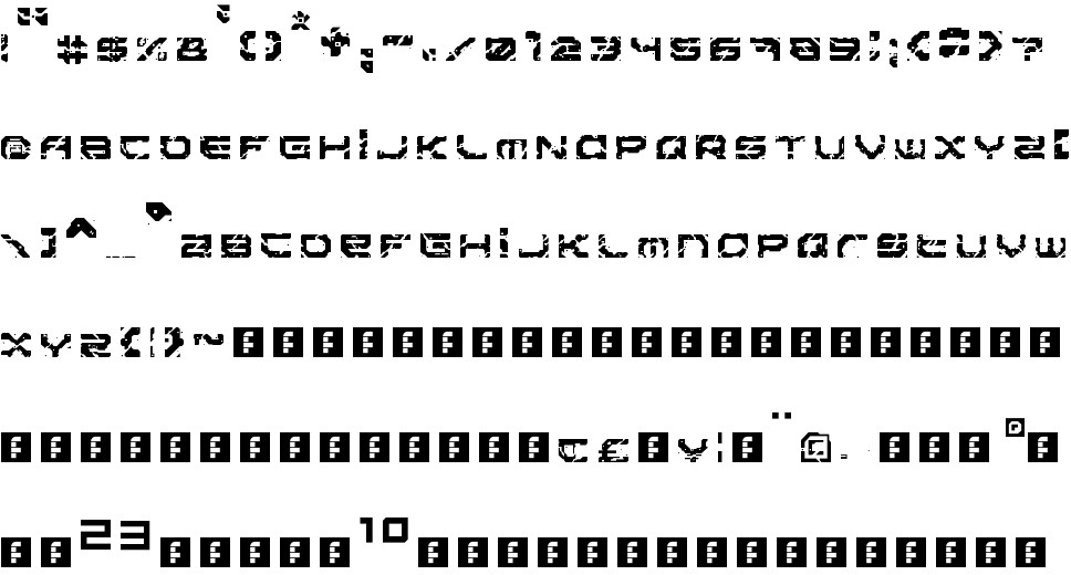 Sector 017 free Font in ttf format for free download 12.67KB