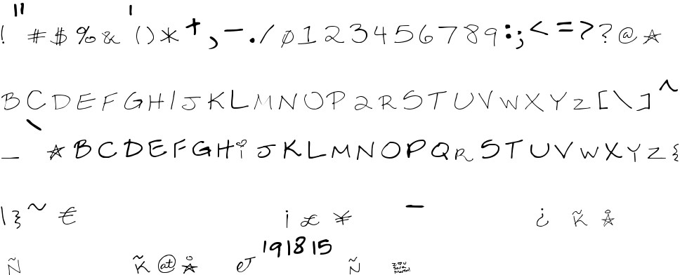 Sexy Sara free Font in ttf format for free download 29.11KB