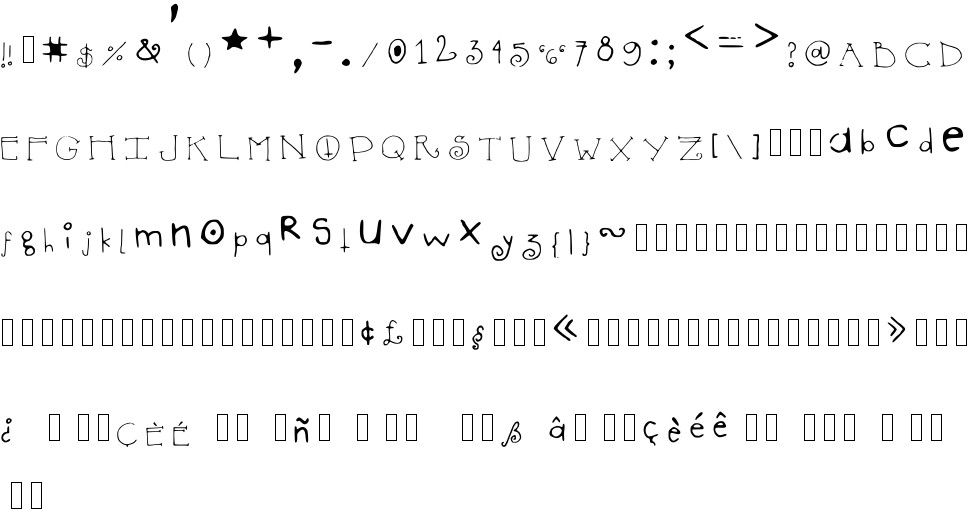 She Devil free Font in ttf format for free download 19.13KB