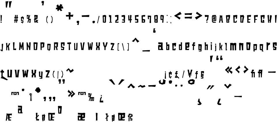 Shears free Font in ttf format for free download 60.67KB