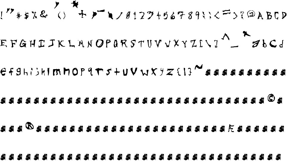 Sinister Plot free Font in ttf format for free download 28.12KB