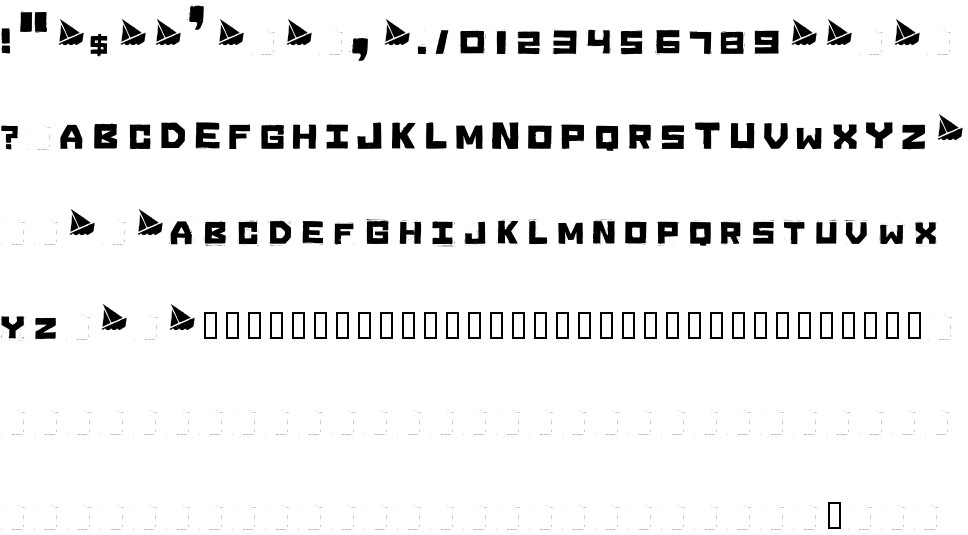 Sinking Ship free Font in ttf format for free download 45.89KB