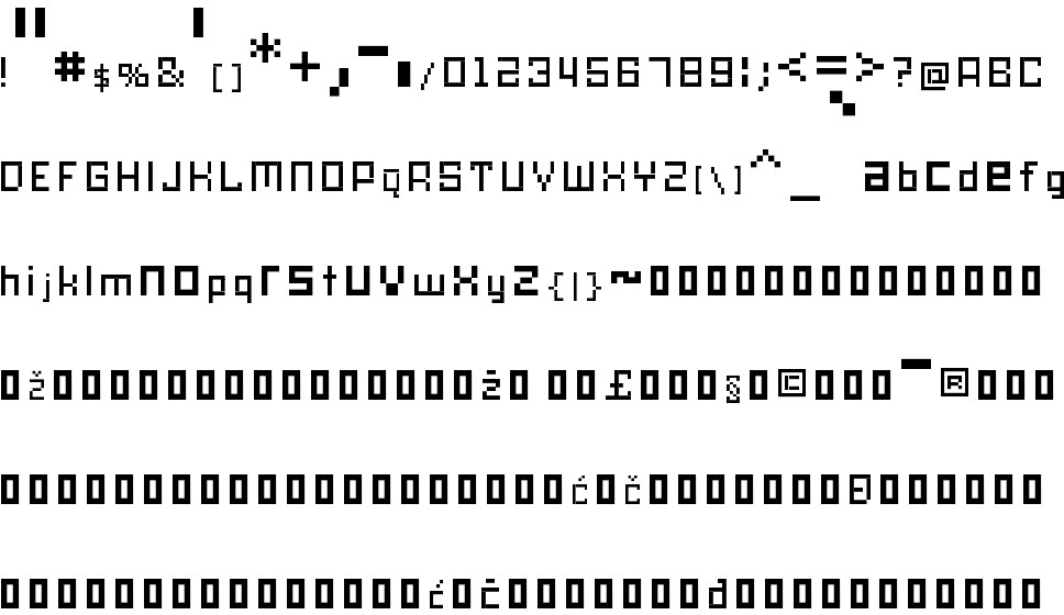 SKA Cubic 01_75 CE free Font in ttf format for free download 4.25KB