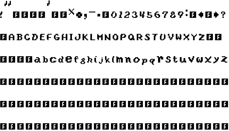 SMW2: Yoshi's Island free Font in ttf format for free download 3.83KB
