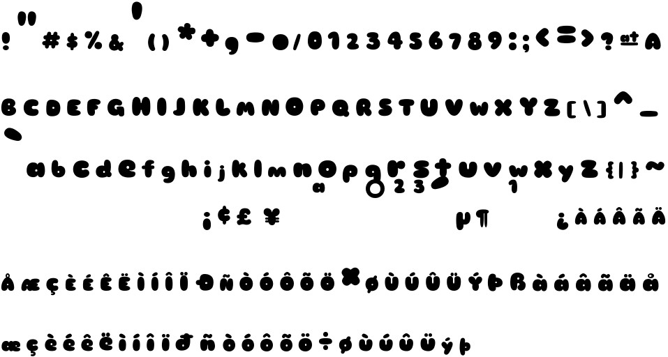 Sniglet free Font in ttf format for free download 29.50KB