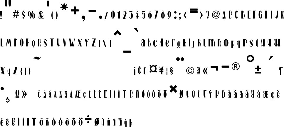 Stage free Font in ttf format for free download 37.87KB