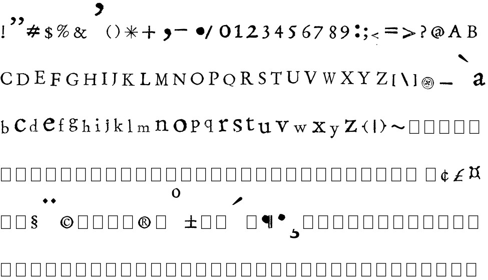 Stamping Nico free Font in ttf format for free download 17.90KB
