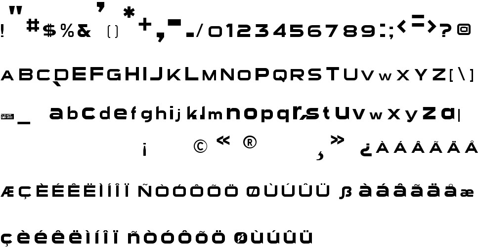 Sui Generis free Font in ttf format for free download 77.20KB