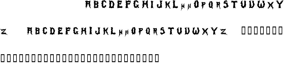 Swamp Thing free Font in ttf format for free download 22.88KB