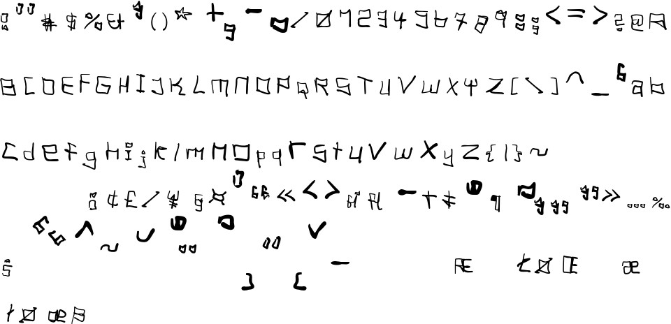 Tag Hand Graffiti Trash free Font in ttf format for free download 195.39KB