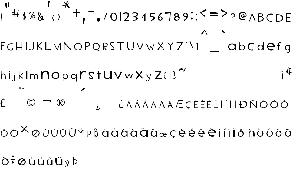 TF2 Secondary free Font in ttf format for free download 19.20KB