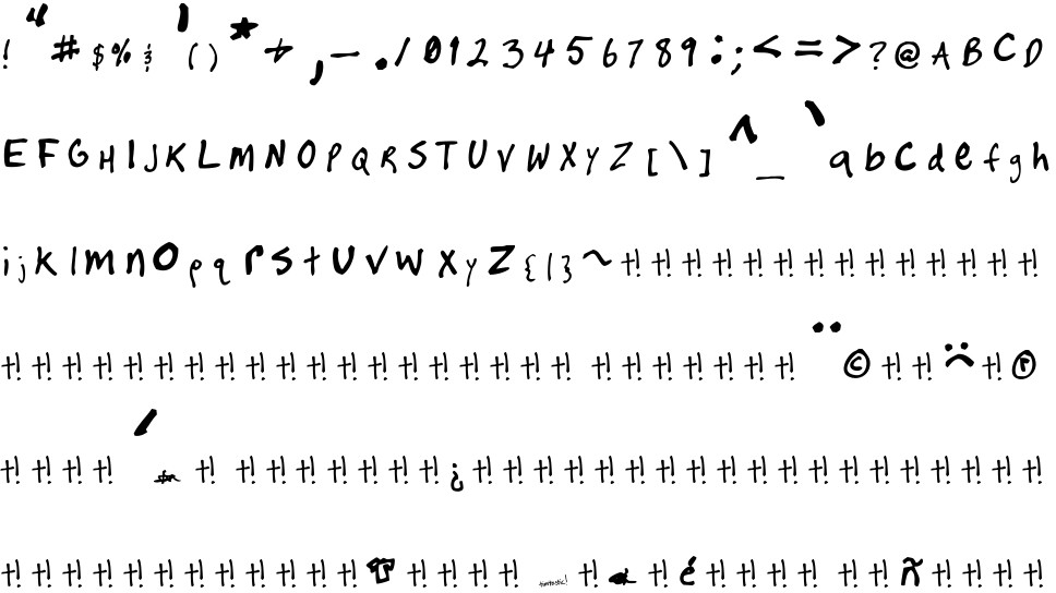 Timtastic ! free Font in ttf format for free download 25.09KB