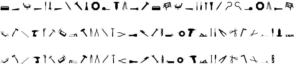 Tool free Font in ttf format for free download 24.40KB