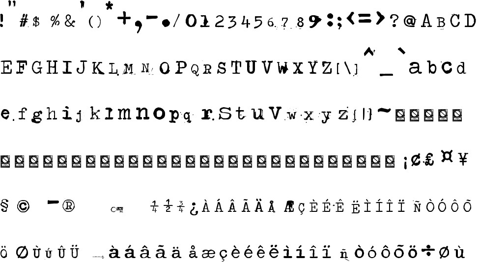 Type-Ra free Font in ttf format for free download 144.43KB