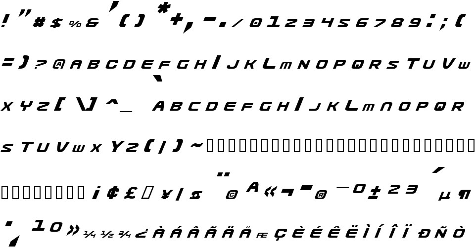 Usuzi free Font in ttf format for free download 34.11KB