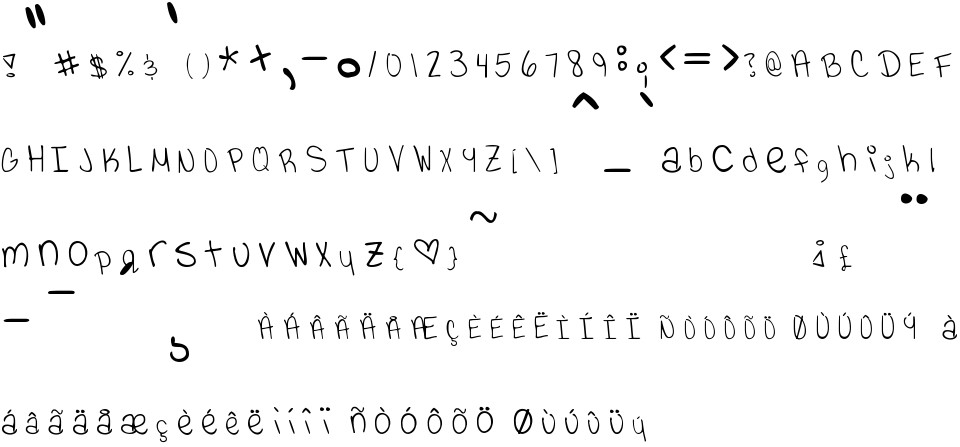 Viva La Vida free Font in ttf format for free download 20.21KB