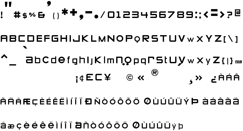 Zeroes free Font in ttf format for free download 60.68KB