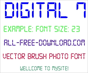 Digital free truetype font for free download about (52) free truetype font.
