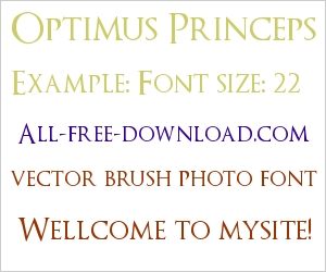 Found some font relate (optimus prime) in font.