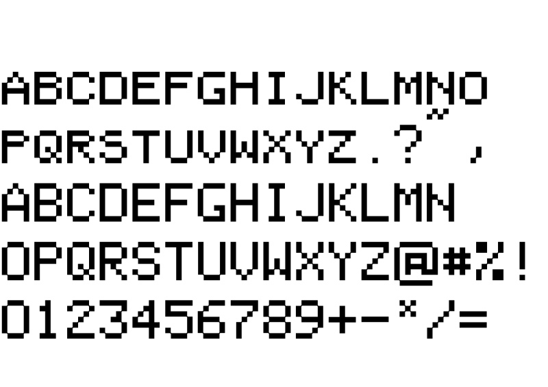 Bitmap font free download 710 truetype .ttf opentype .otf files