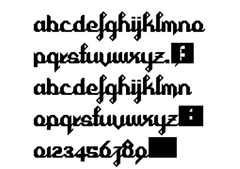 Modern blackletter font free download