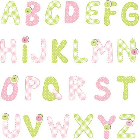 Cute alphabet letters designs free vector download (9,499 Free vector ...