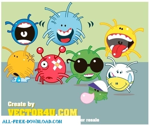 Cute ball character Vectors graphic art designs in editable .ai .eps ...