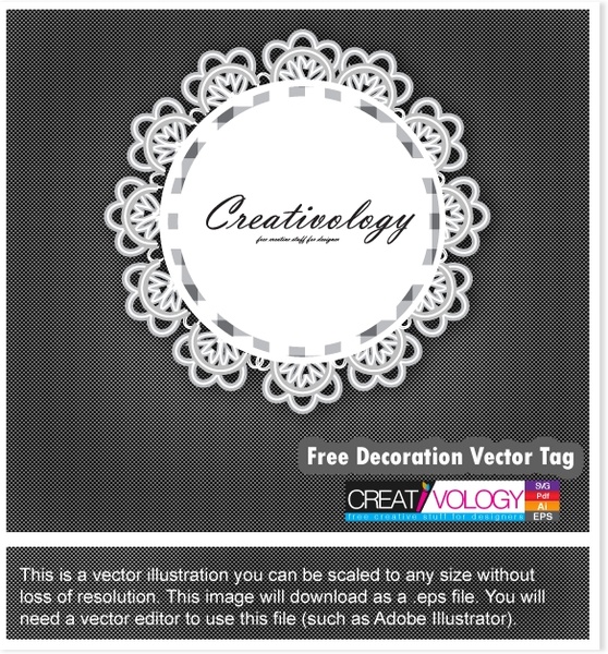 Free Decoration Vector Tag Vectors graphic art designs in editable .ai ...